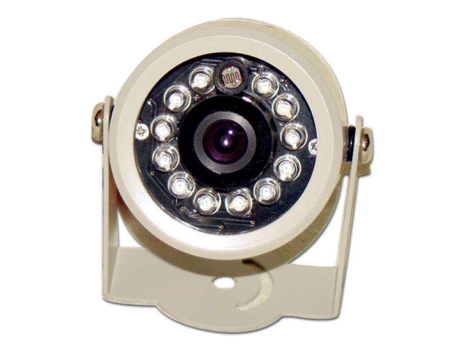 MINI TELECAMERA VIDEO-SORVEGLIANZA DIGITALE 420TVL A COLORI CON 12 LED ...